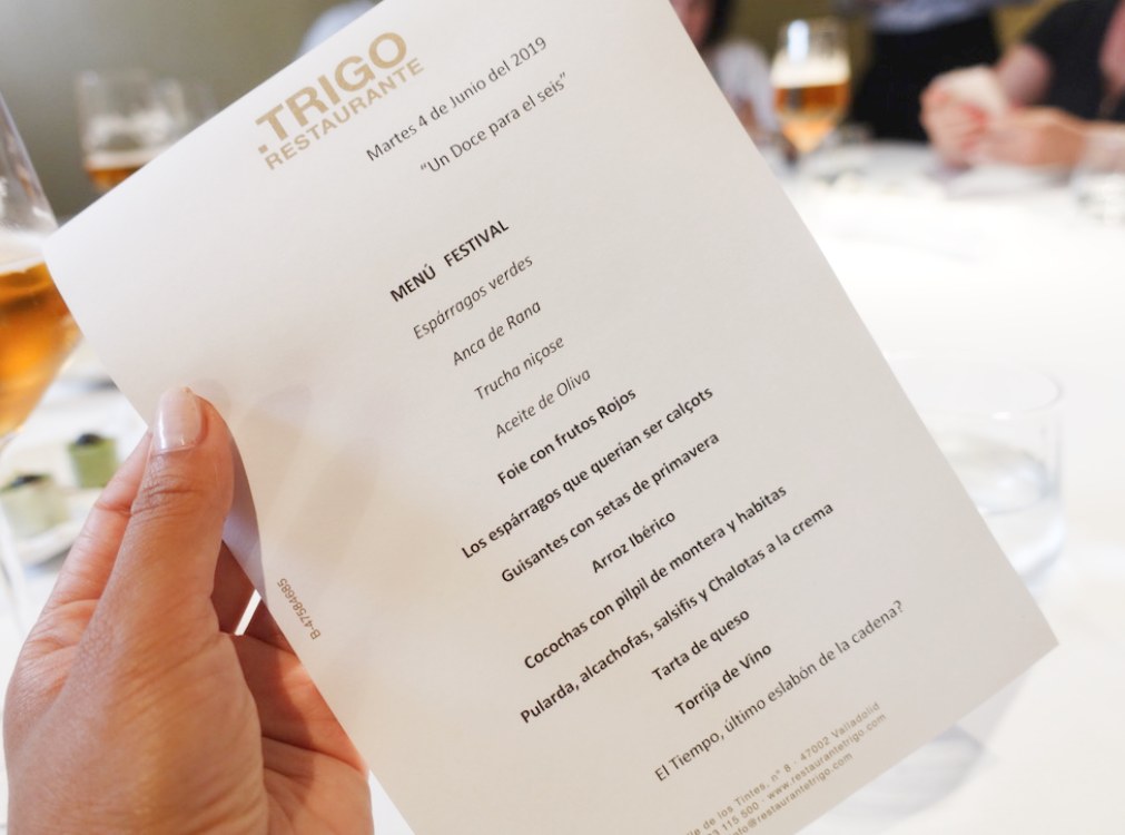 restaurante-trigo-valladolid-menu-degustacion | Karime.es